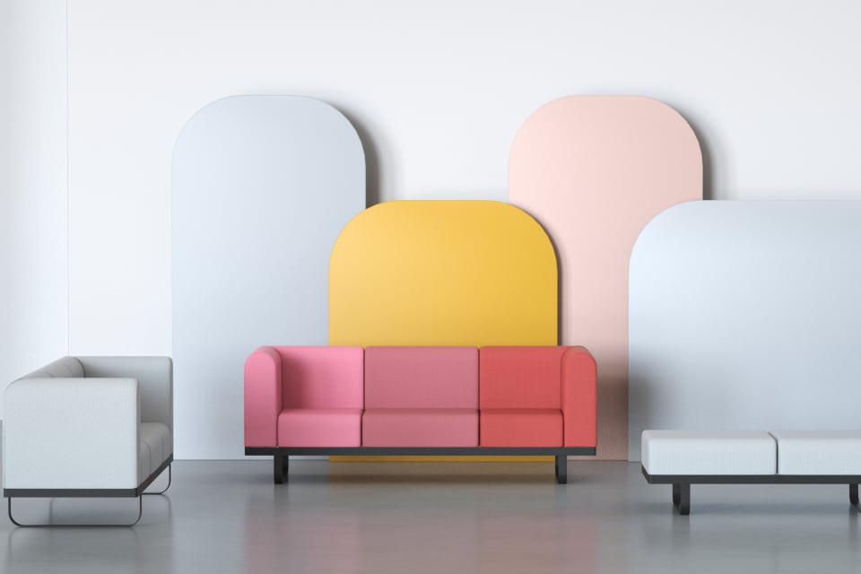 Pontoon Modular Office Sofa System | iQ Workspace